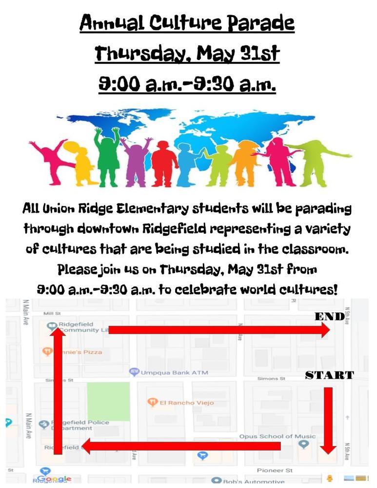 5th Annual Culture Parade | Union Ridge Elementary